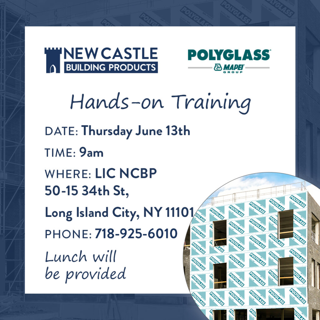Polyglass Contractor Training & Demo - Long Island City - New Castle ...