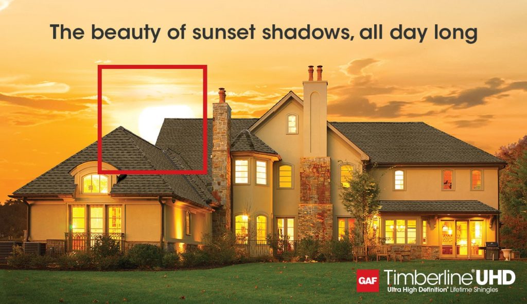 GAF Timberline UHD Shingles featuring Dual Shadow Line and StainGuard ...